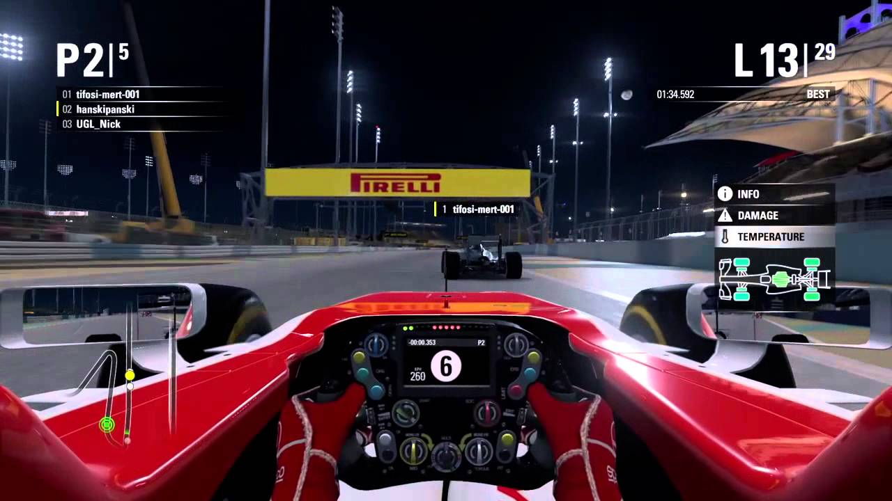 F1 2015 PS4 Online Race - Flying Cars! - YouTube