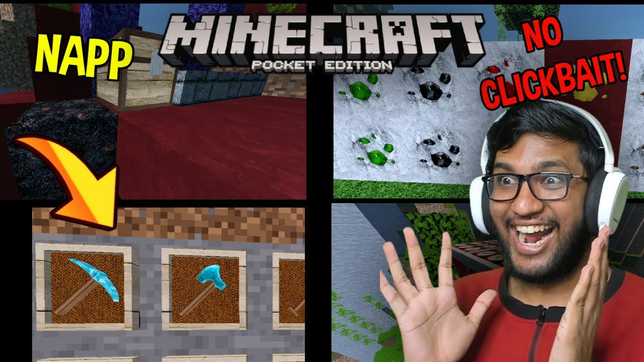 Napp Texture pack for Minecraft PE! | No Lag!... - YouTube