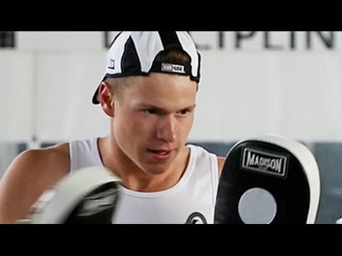 Boxing session up close - YouTube