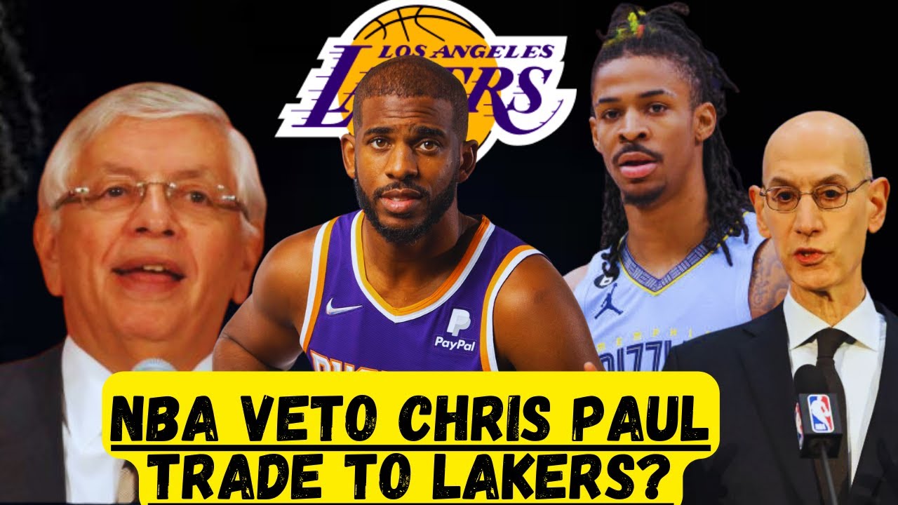 Why did NBA Veto Chris Paul TRADE to Lakers? Ja Morant Announces ...