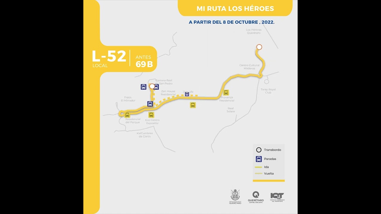 Ruta L52 - YouTube