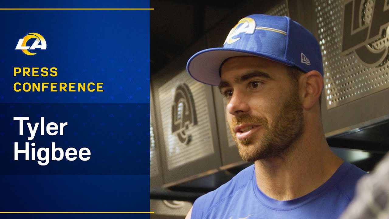 Tyler Higbee On Signing His 2-year Extension With The Rams - YouTube