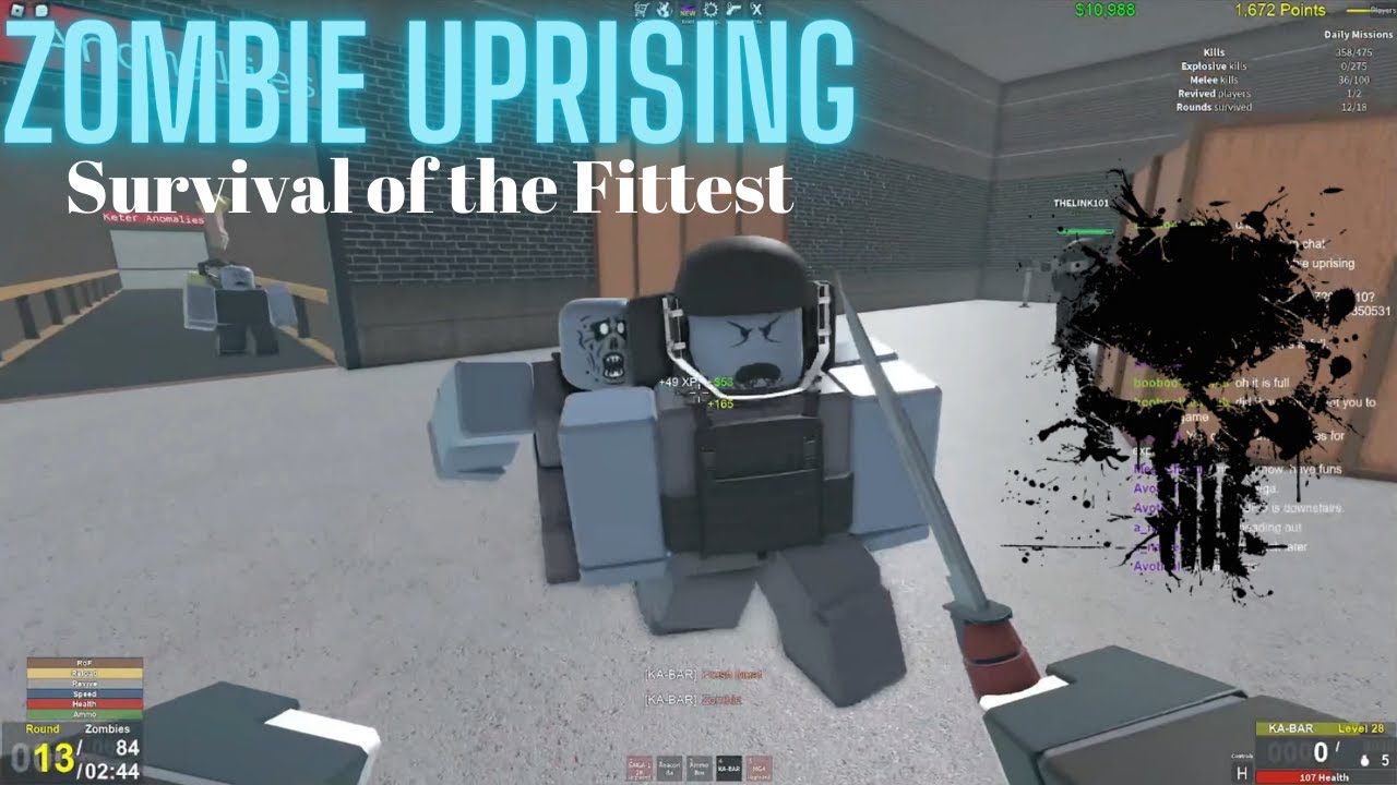 Roblox Zombie Uprising: Another Day Of Grinding [Stream] - YouTube