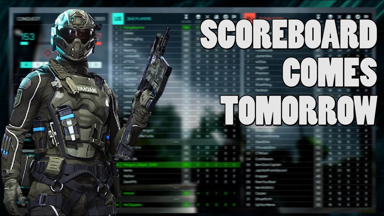 3.3 patch tomorrow, includes improved scoreboard - Battlefield 2042 ...