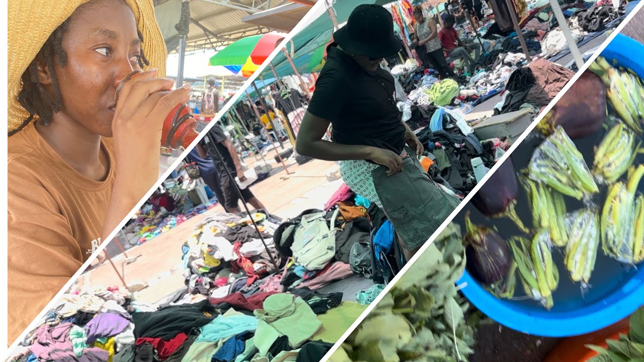 What can $50 get you at Namibias biggest open market |thrift shop with ...