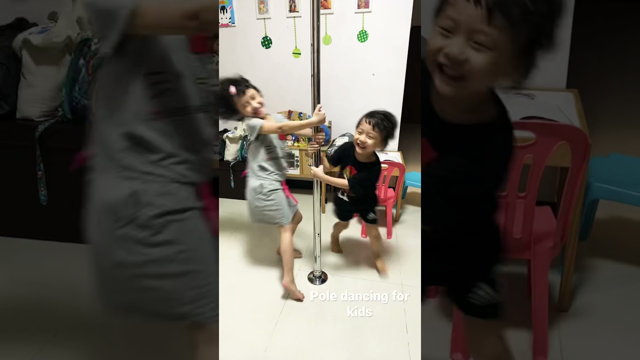 Pole dancing for kids - YouTube