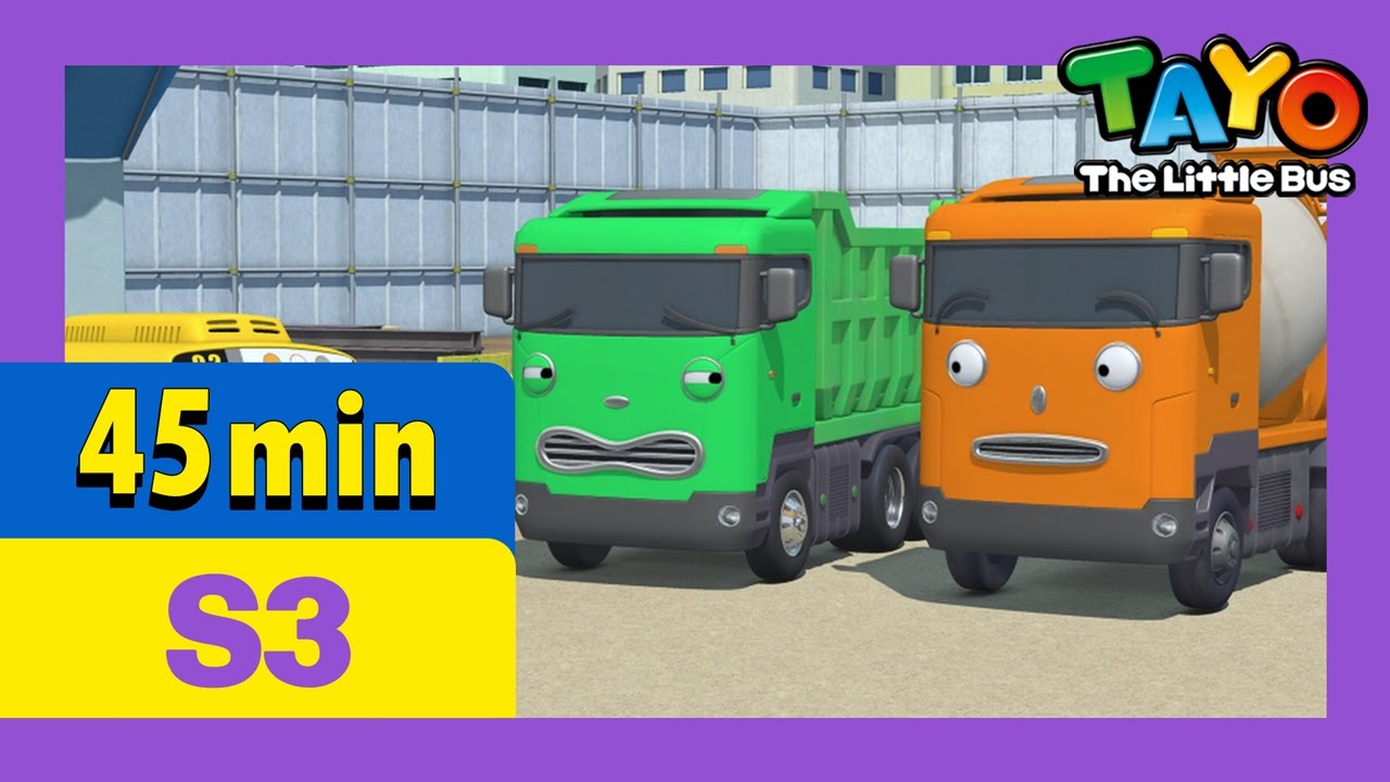 Tayo S3 Full Episodes EP5-8 l Cheer up Frank l A weekend with Citu l ...