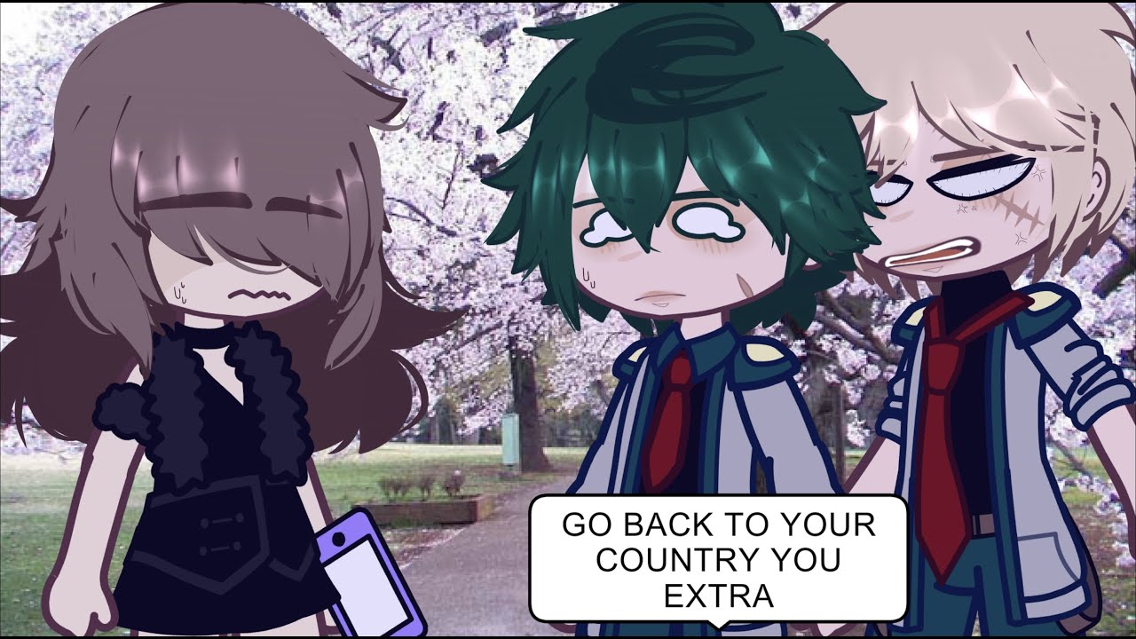“Go back to your own country freak”「」BakuDeku 🧡💚 fluff「」meme「」BNHA/MHA ...