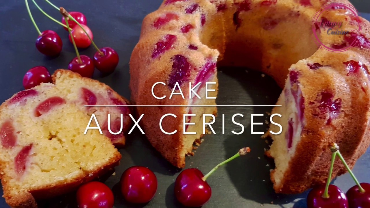 Cake aux cerises bio 🍒 - YouTube