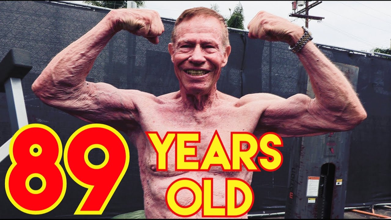 89 Year Old Bodybuilder Jim Arrington Changes Supplement Regimen - YouTube