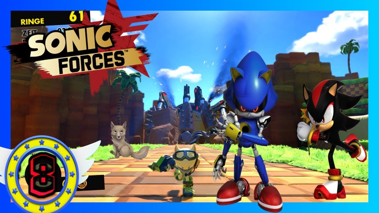 Let's Play SONIC FORCES 100% Part # 08 -Kampf gegen Metal Sonic und ...