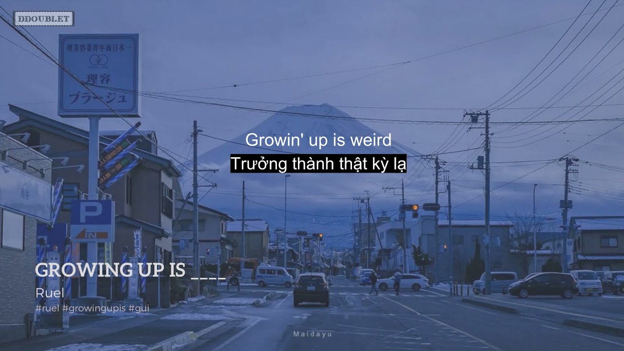 [Vietsub+Lyrics] II GROWING UP IS ____ - Ruel - YouTube