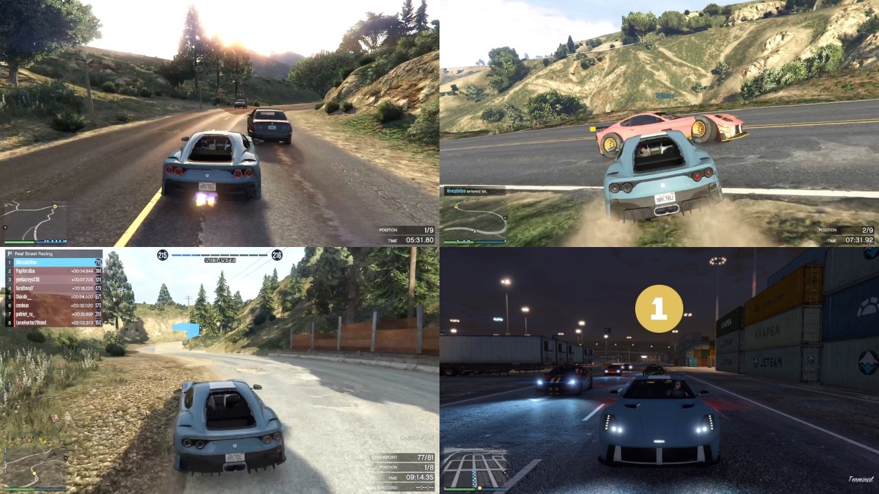 GTA V Real Street Racing with Itali GTO Domination - YouTube