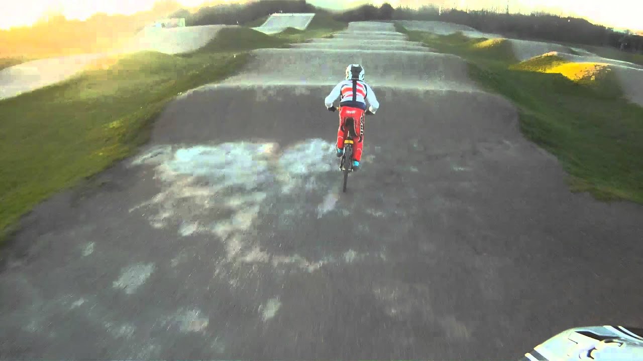 Kieran first straight Norwich BMX track - YouTube