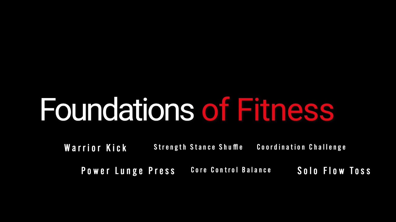 Foundations Workout Block 2 - YouTube