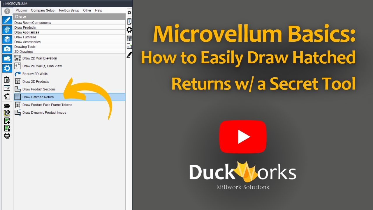 Microvellum Basics: How to Easily Draw Cabinet Returns With This Secret ...