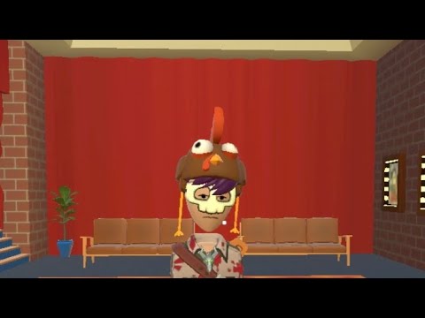 Recroom brown chicken hat bundle review Purchase - YouTube