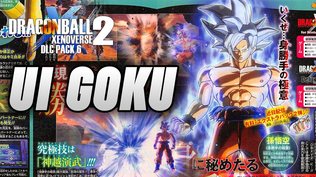 NEW Mastered/Perfected Ultra Instinct Goku DLC Pack 6 + Free Update ...