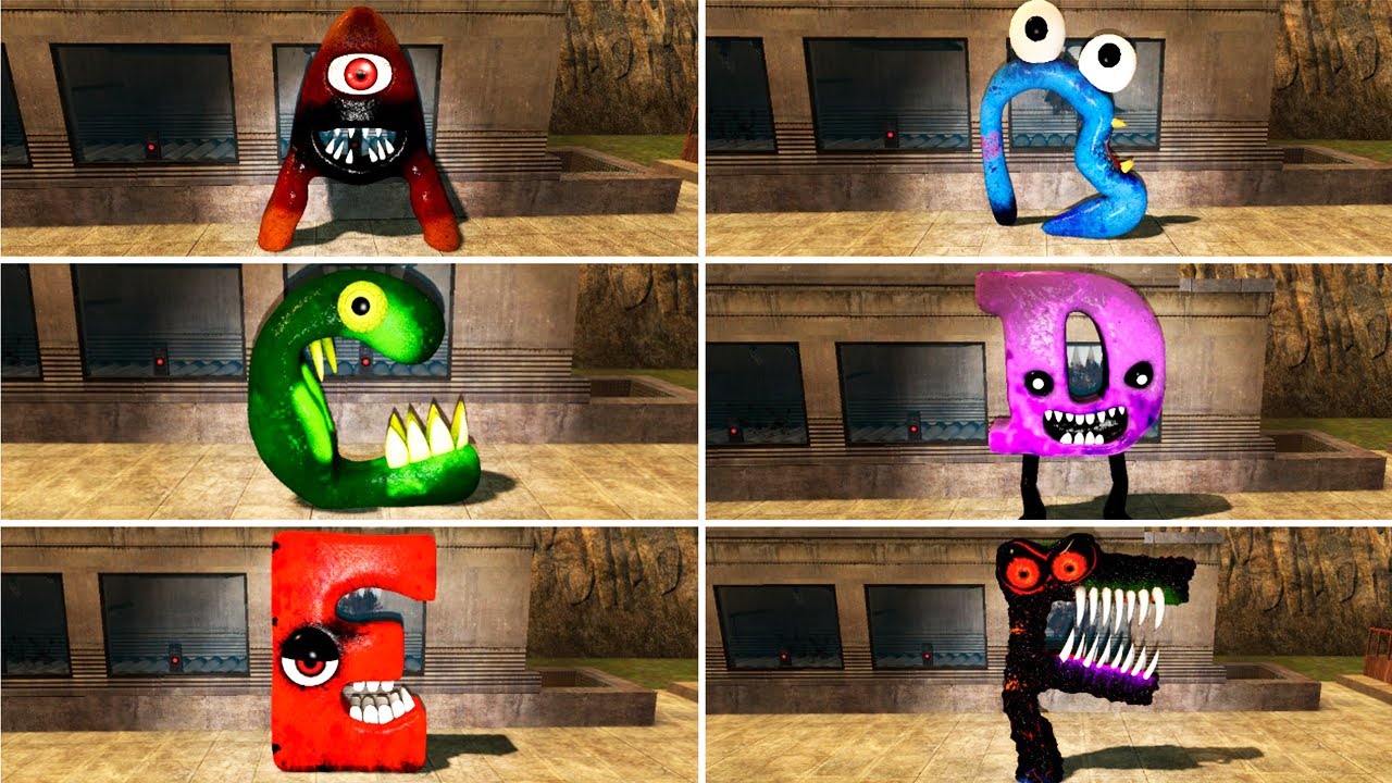 NIGHTMARE ALPHABET LORE FAMILY TORTURE!! - Garry's Mod - YouTube