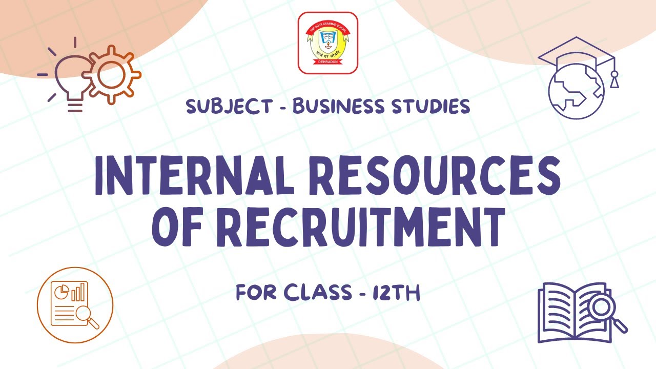 Internal Resources of Recruitment | Class 12 Business Studies | The ...
