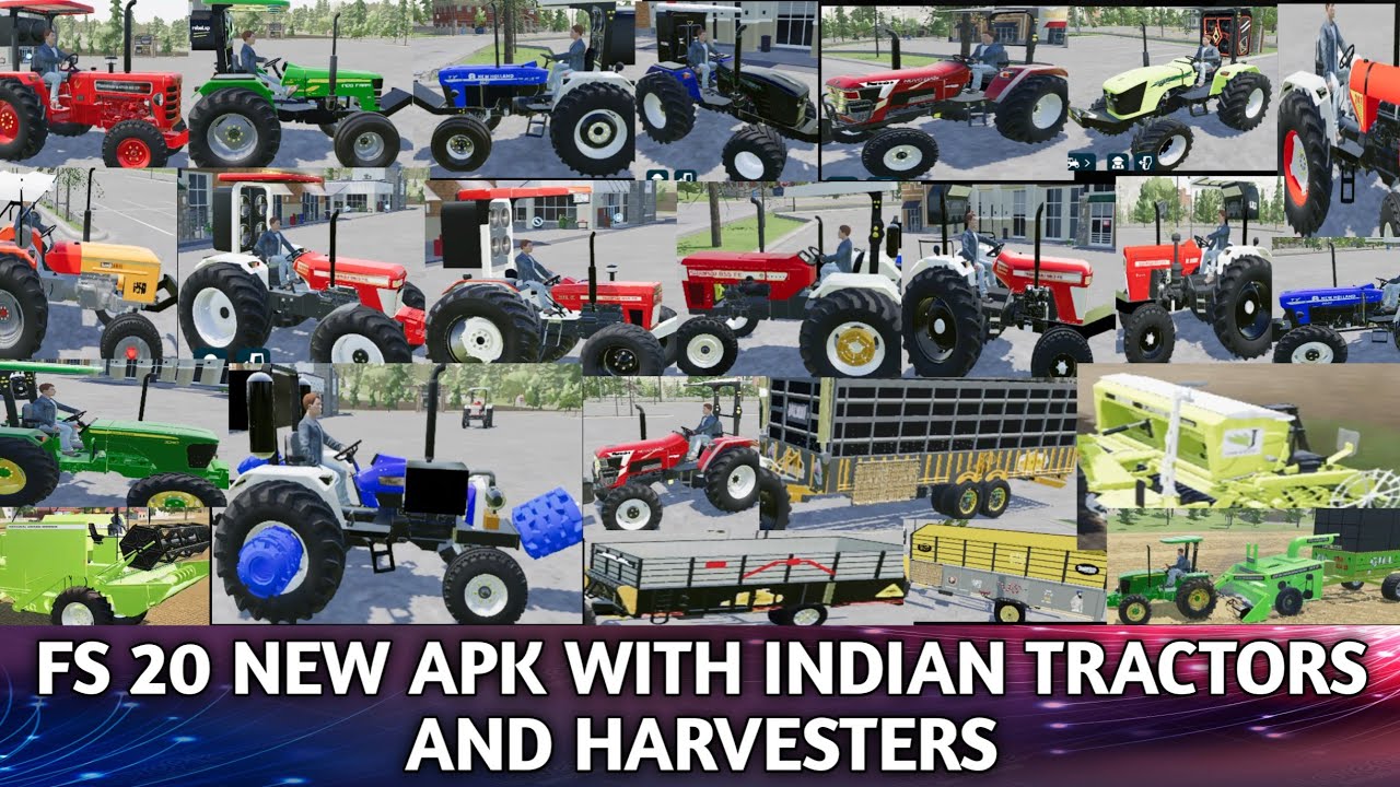 FS23 NEW MOD APK WITH INDIAN TRACTORS || FS23 || FARMING SIMULATOR|| # ...