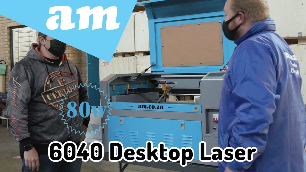 6040 80W Desktop Laser Machine Improvement Comparison with Prototype ...