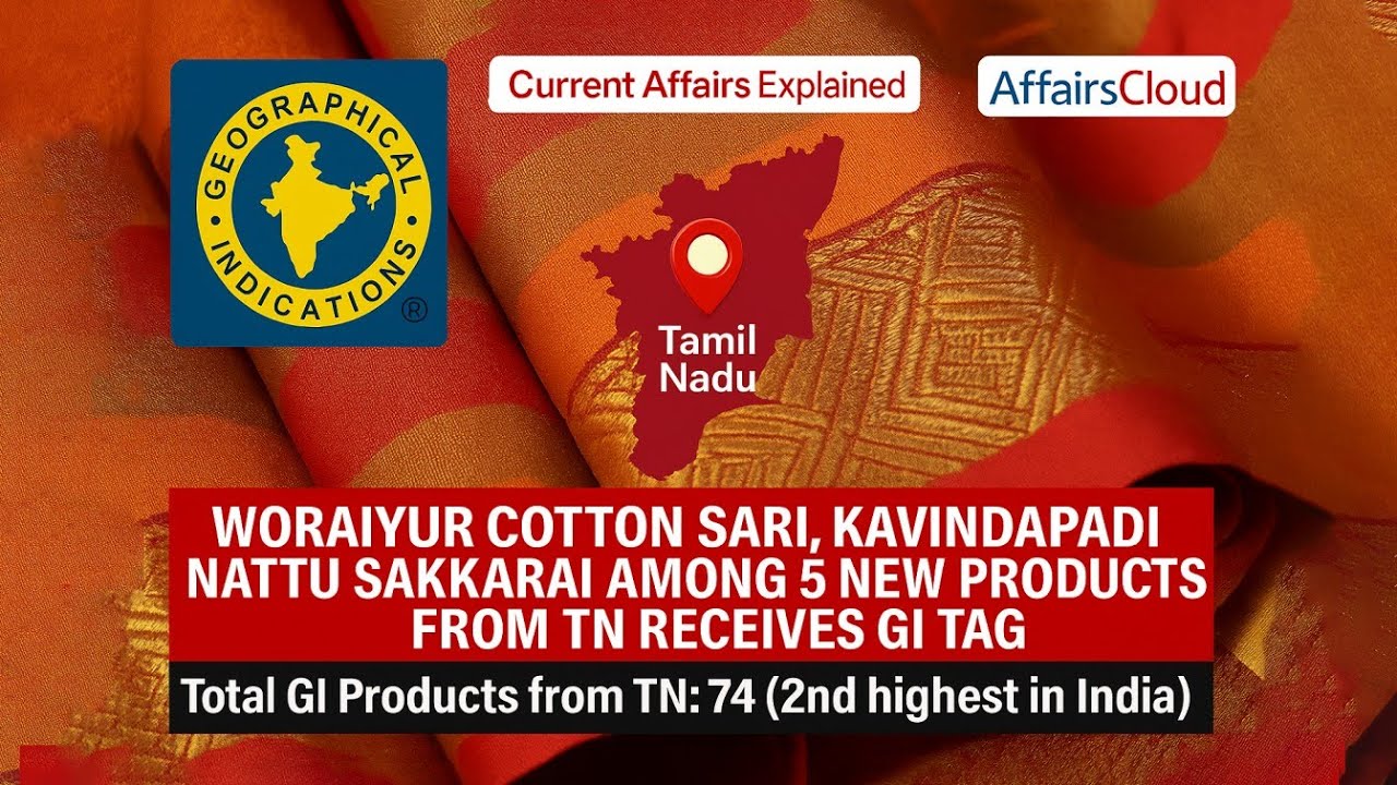 Current Affairs Explained: GI Tag from TN | Important Topics—December ...