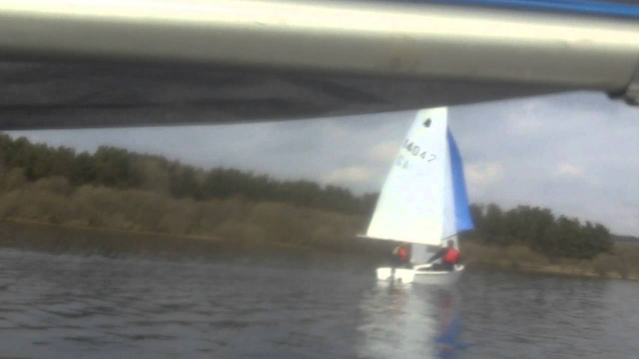 Derwent Reservoir Sailing Club - GP14 Dinghy in Light Wind - Sunday 7th ...