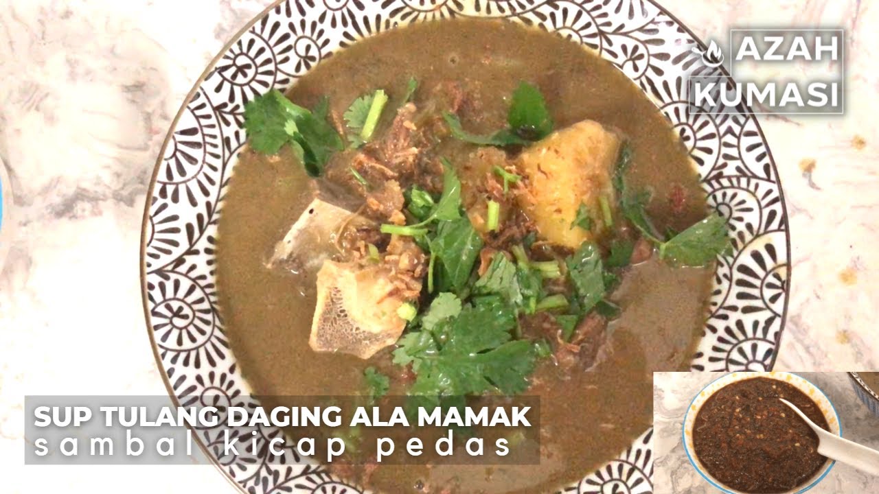 Sup Tulang Daging | Sup Doraisamy Guna Rempah Adabi | Di Ewant Pressure ...