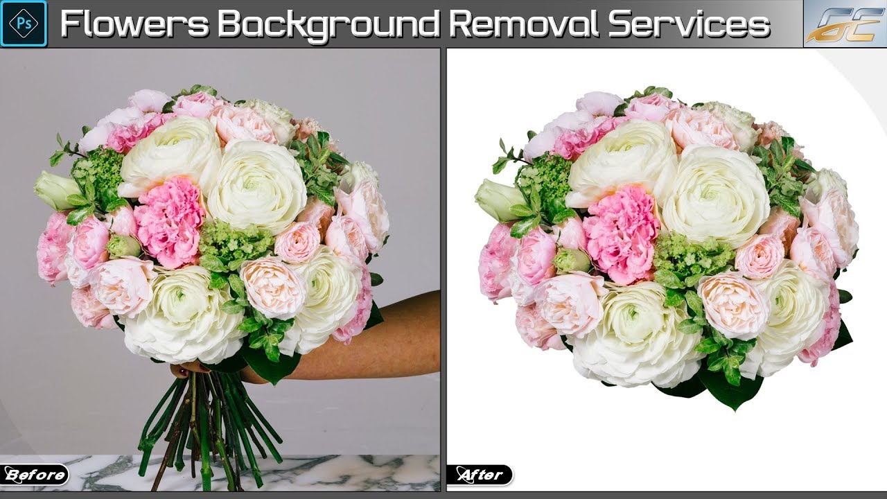 Flowers Background Removal Services | By Graphics Channel - YouTube