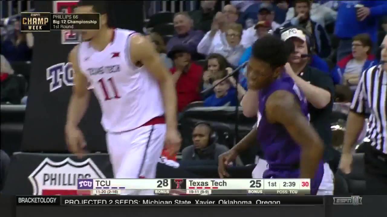 TCU vs Kansas State | 2015-16 Big 12 Men's Basketball Highlights - YouTube