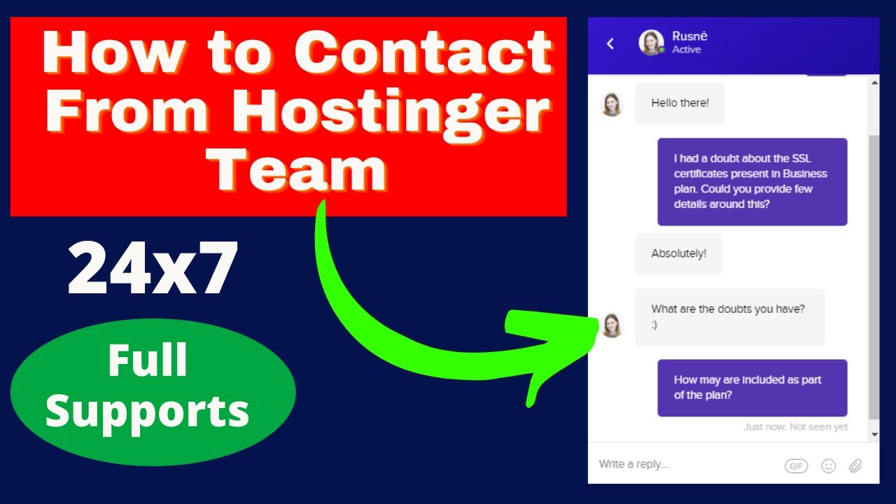 How to contact from hostinger team | Get help from hostinger Team ...