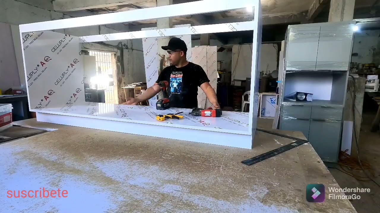 mueble-pvc-furniture part 1 - YouTube