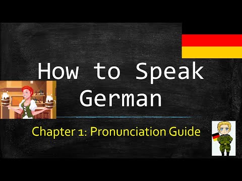 How to Speak German in Tagalog Chapter 1: Pronunciation Guide - YouTube