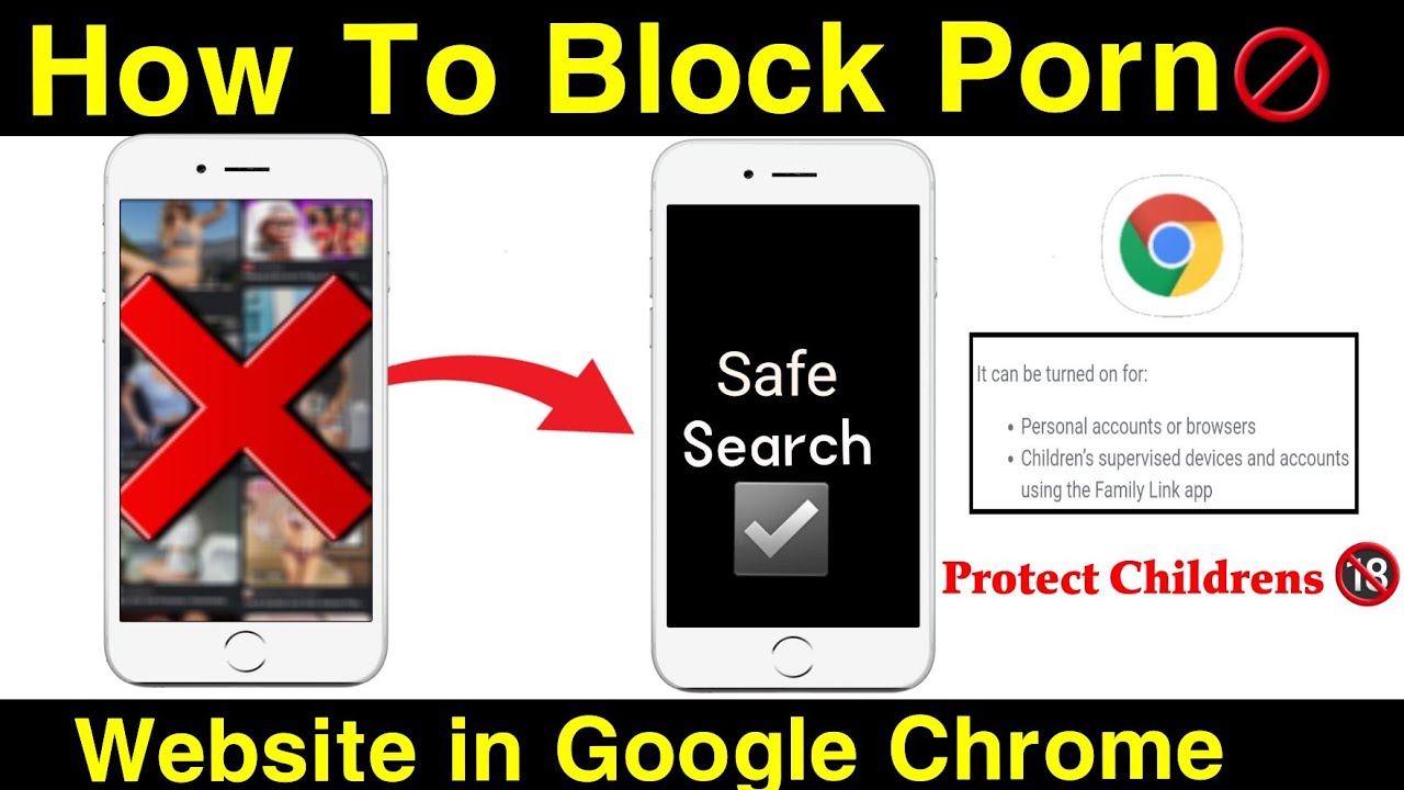 How to turn on safe search in google chrome 2023 | Turn on safe search ...