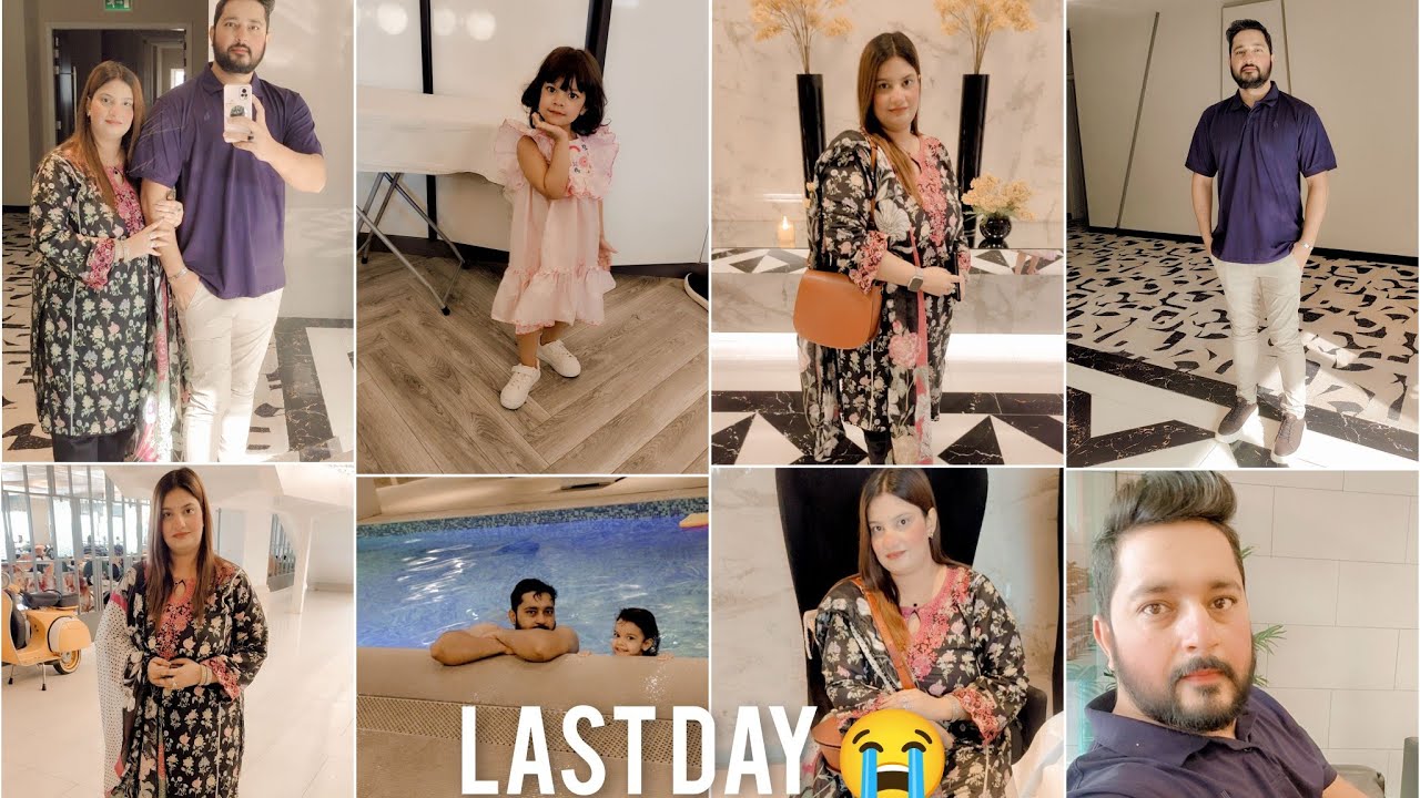 Last Day in this Hotel 😭 | Amal Or Amal K Daddy Sad Ho Gaye 😲 - YouTube