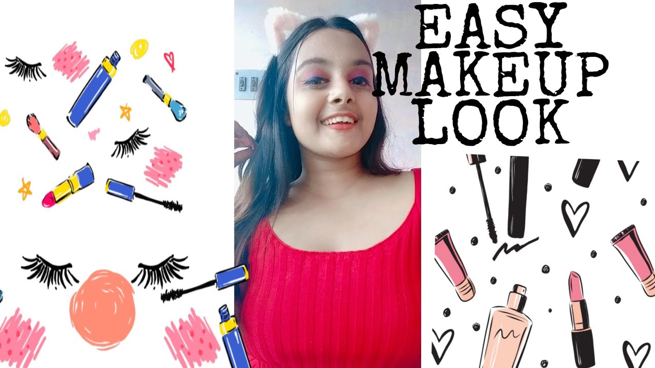 EASY MAKEUP LOOK FOR BEGINNERS♥️ - YouTube