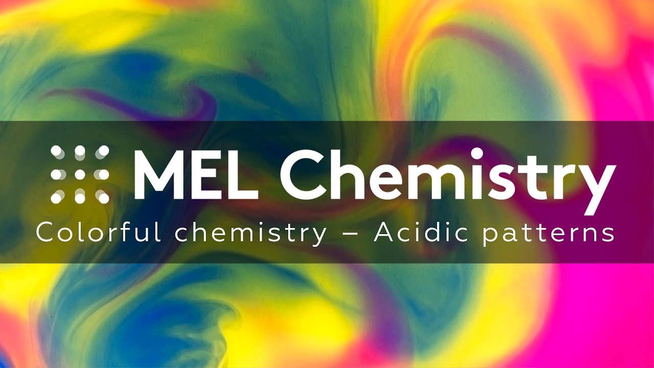 "Acidic patterns" from the "Colorful chemistry" set - YouTube