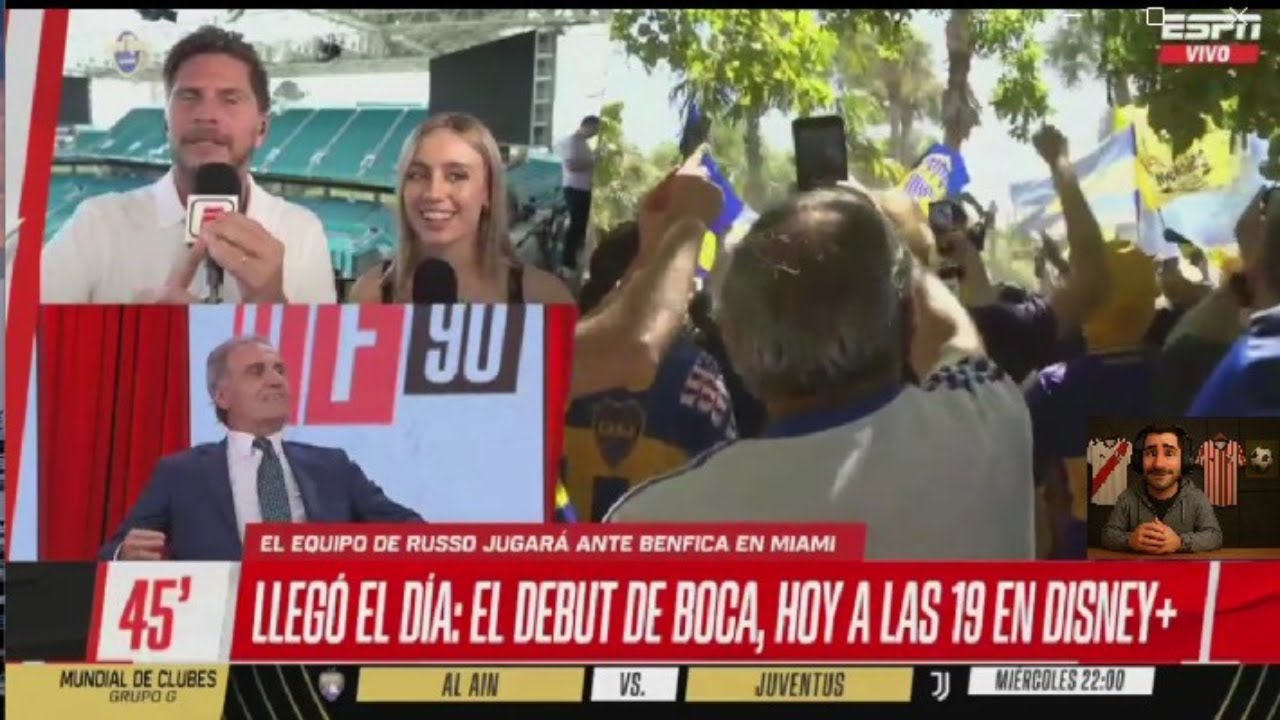 🔥ESPN F90 EN VIVO .LLEGO EL DIA DE BOCA HOY 🔥 - YouTube