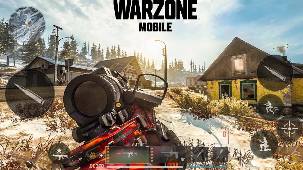 WARZONE MOBILE THERMAL OPTIC INTENSE GAMEPLAY - YouTube