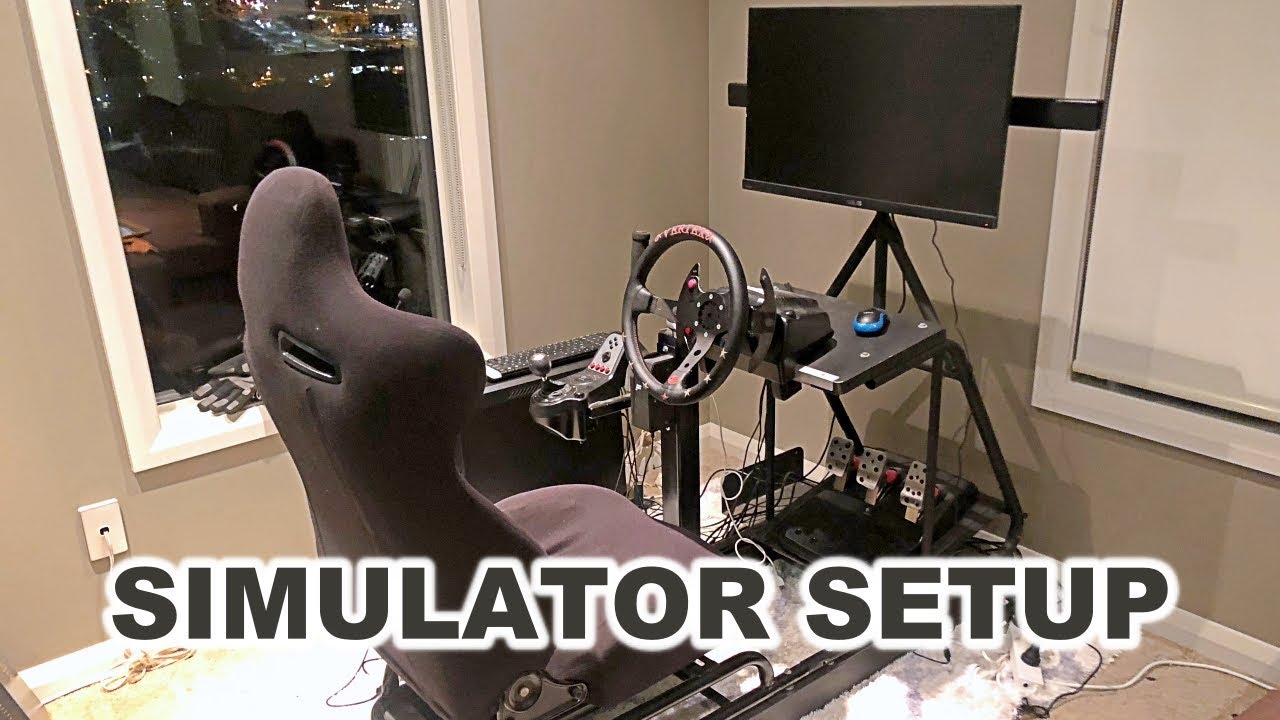 My Simulator Setup - YouTube