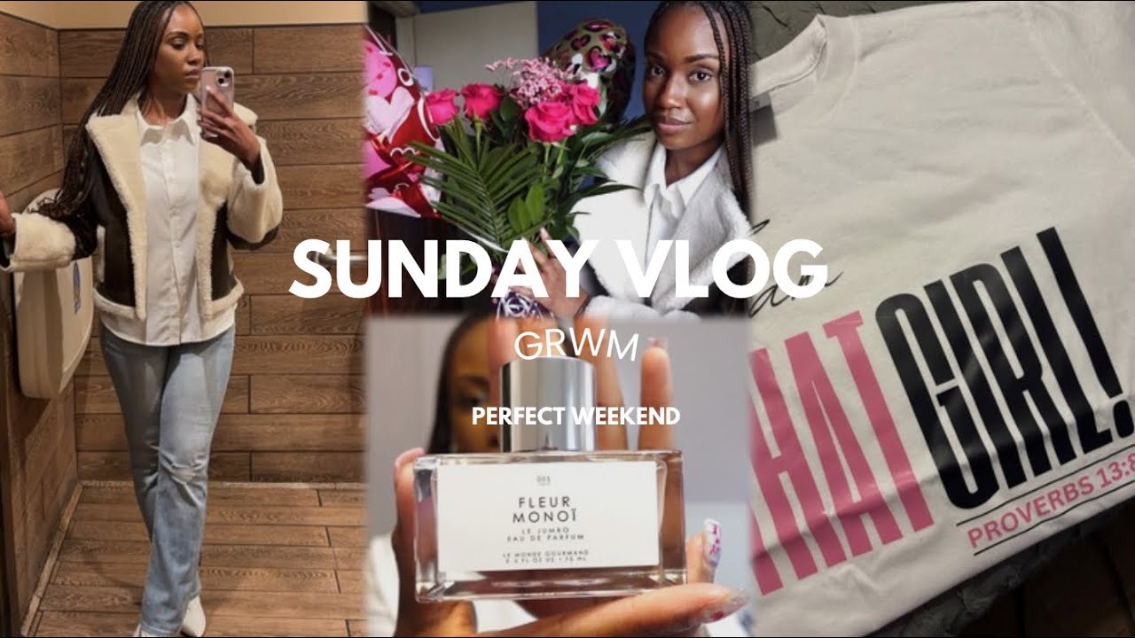 #19 Sunday GRWM: Church, Makeup Routine & Valentine's Day Surprise! 💄💖 ...