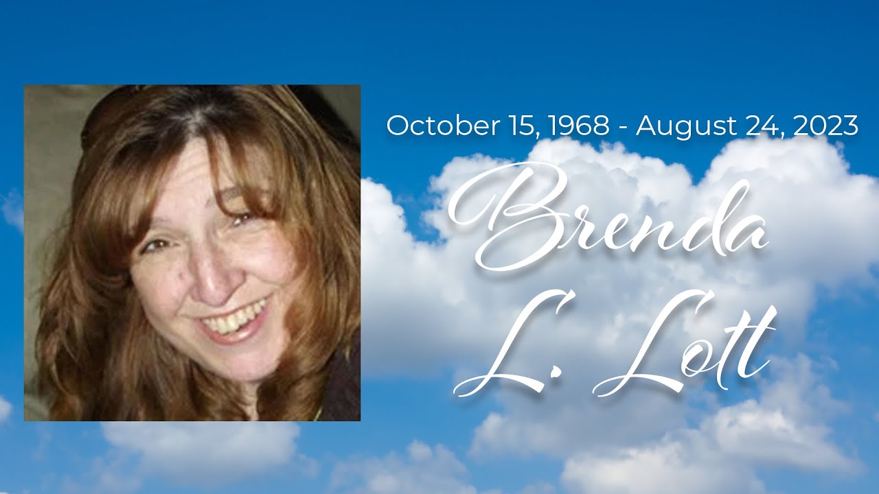 Brenda L. Lott - Funeral Service - YouTube