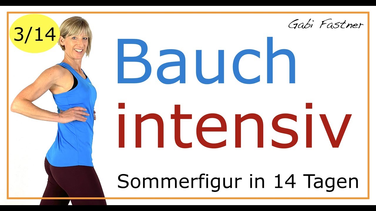 3/14🏝 25 min. Bauch straffen - schlanke Taille | ohne Geräte - YouTube