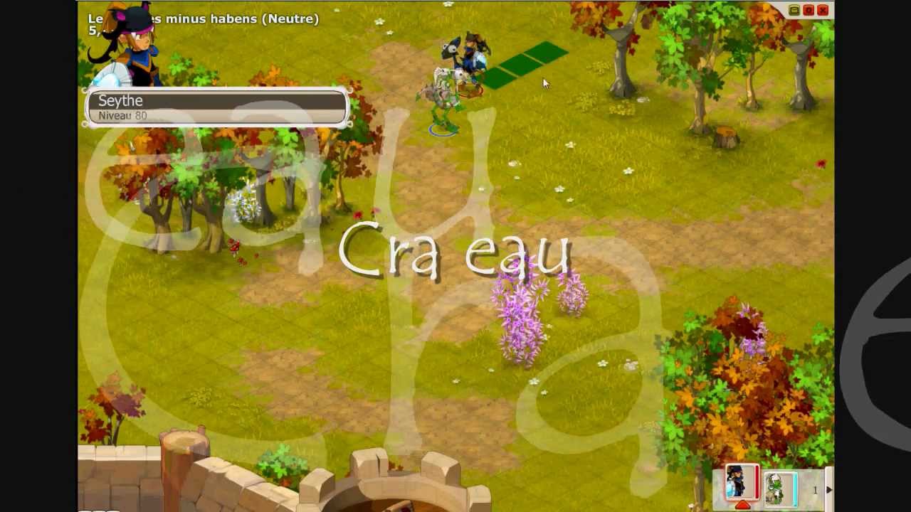 [Dofus] Seythe crâ eau lvl 80 grade 10 Silvosse - YouTube
