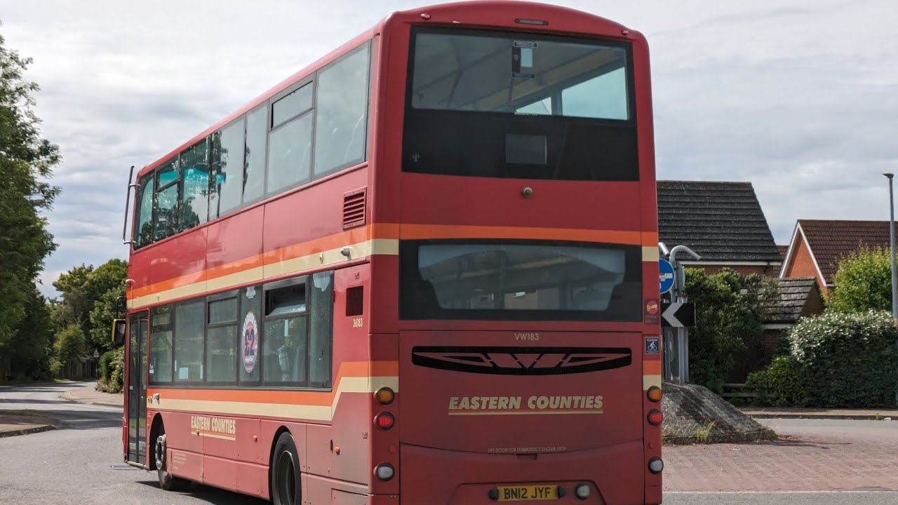 First Norfolk and Suffolk 36183 - YouTube