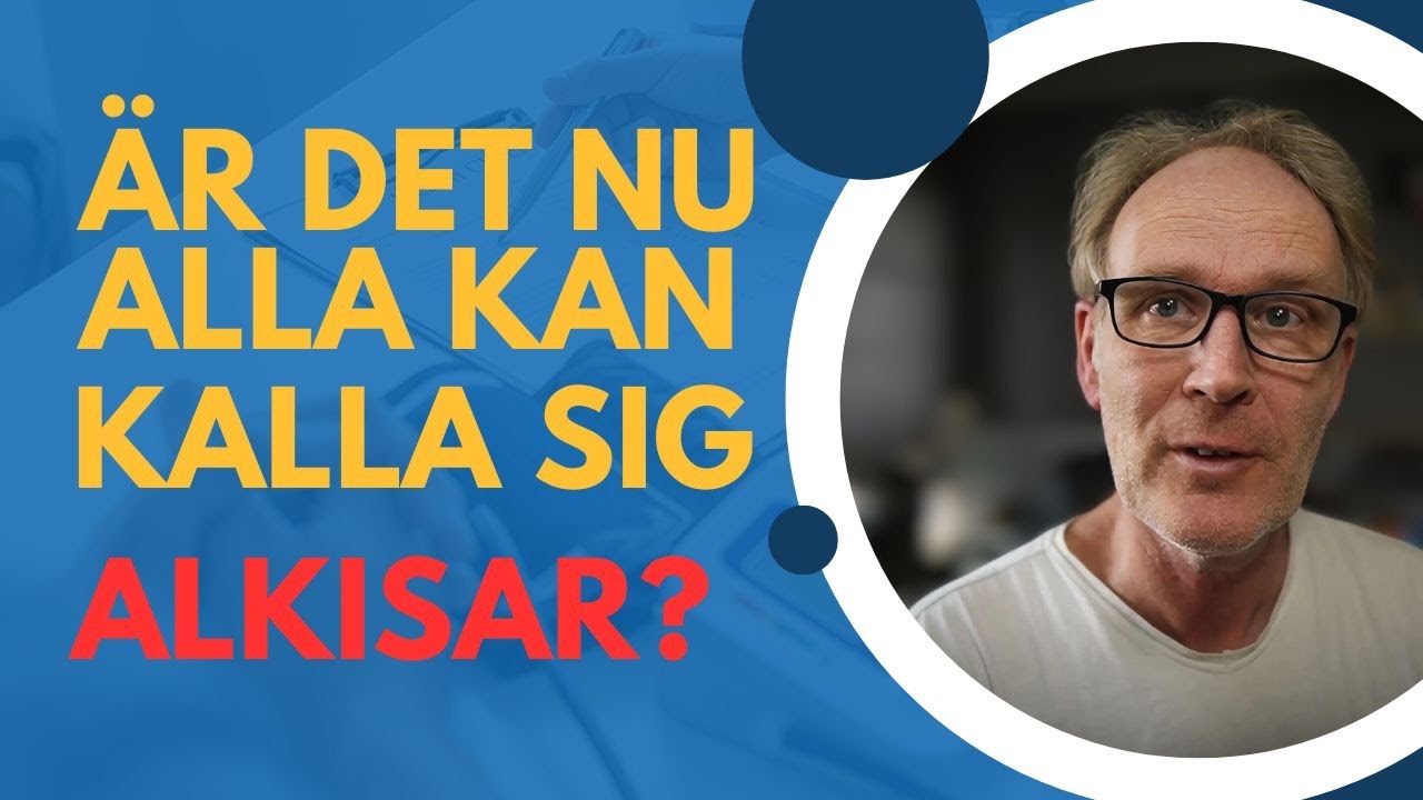 Är det nu man kan kalla sig för alkis? - YouTube