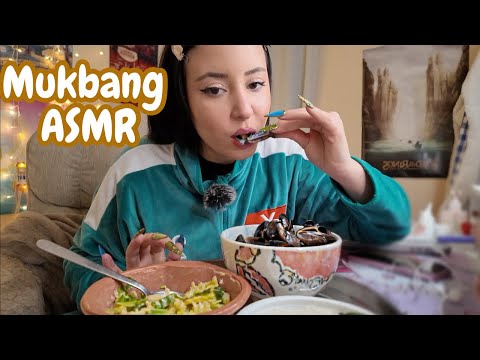 Arabic ASMR ||يلا ناكل 🍚اصوات الاكل 