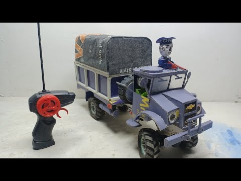 Chevrolet truck part 2 how to make mini cardboard chevrolet truck part ...