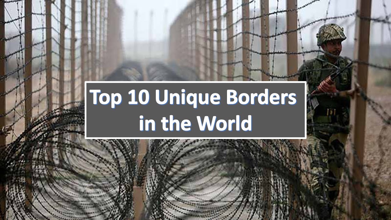Top 10 Unique Borders in the World / Countries Border / Fun Knowledge ...
